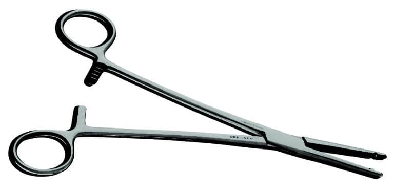 P336-340 Heaney Hysterectomy Clamp | Marina Medical Instruments